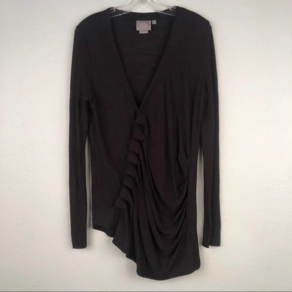 Anthropologie | Sweaters | Vanessa Virginia Size Small Asymmetrical ...